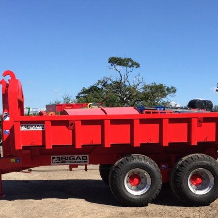 BIGAB 10-14 Hook Lift Trailer - Chippenham Farm Sales